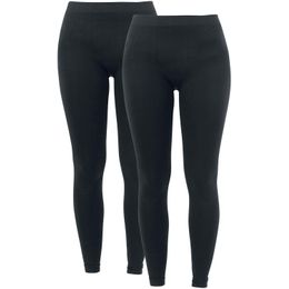 Red by EMP Built For Double Comfort Leggings schwarz in XS black double pack