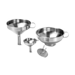 Tchibo - Edelstahltrichter-Set - silber