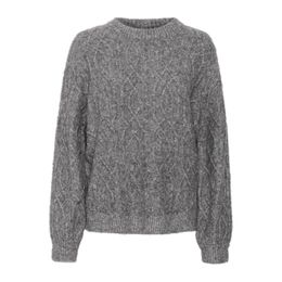 Saint Tropez Pullover Damen Gr&ouml;&szlig;e L graumeliert