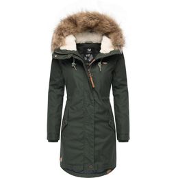 Ragwear Winter Parka 'Tawny' female Green size 4XL