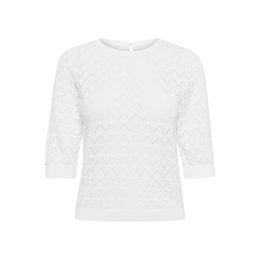 Kaffe Pullover Damen Gr&ouml;&szlig;e S wei&szlig;