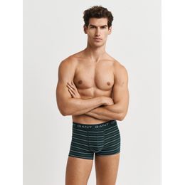 Gant Boxershorts Herren Gr&ouml;&szlig;e XXL dunkelgrau / gr&uuml;n / wei&szlig;