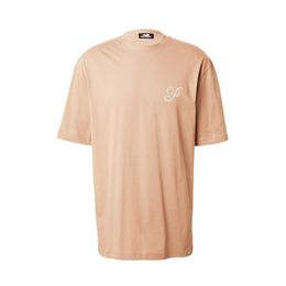 Pacemaker T-Shirt 'Ben' Damen Gr&ouml;&szlig;e XL mokka / wei&szlig;