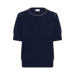 Saint Tropez Pullover 'Milane' Damen Gr&ouml;&szlig;e XXL nachtblau / wei&szlig;