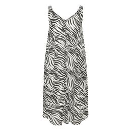 Kaffe Curve Kleid 'Caisy Ami' Damen Gr&ouml;&szlig;e 44 schwarz / wei&szlig; Sommerkleid