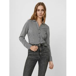 V&eacute;ro Moda Vero Moda Bluse 'Erika' Damen Gr&ouml;&szlig;e S schwarz / wei&szlig;
