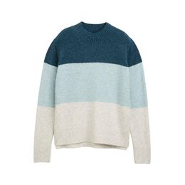 Tom Tailor Denim Pullover Damen Gr&ouml;&szlig;e XXL petrol / mint / wei&szlig;