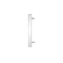 Wohnwert Spiegelgarderobe Intro silber Spanplatte,Glas Ma&szlig;e (cm): B: 33 H: 195 T: 35.0 &raquo; M&ouml;bel Kraft