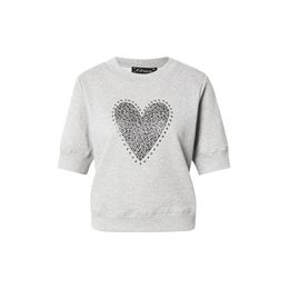 grace Shirt 'HEART' Damen Gr&ouml;&szlig;e XL silber