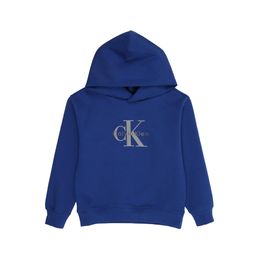 Calvin Klein Jeans Sweatshirt Jungen Gr&ouml;&szlig;e 104 navy / grau