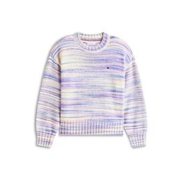 Tommy Hilfiger Pullover M&auml;dchen Gr&ouml;&szlig;e 104 blau / pastellgelb / lila / wei&szlig;
