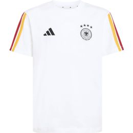 Adidas Dfb Kids Tee T-Shirt Kinder - wei&szlig; - Gr. 140 - Baumwolle