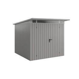 EcoStar Gerätehaus 'Euroline EPD5 S-Sk' graualuminium 229 x 262 cm
