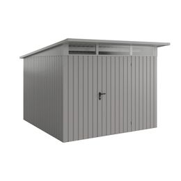 EcoStar Gerätehaus 'Euroline EPD10 S-Sk' graualuminium 277 x 310 cm