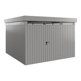 EcoStar Gerätehaus 'Euroline EFD14 S-Sk' graualuminium 325 x 325 cm