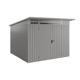 EcoStar Gerätehaus 'Euroline EPD10 S-Sk' graualuminium 277 x 310 cm