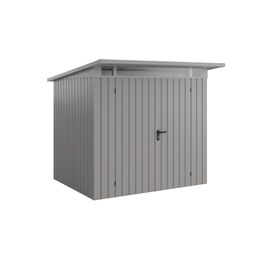EcoStar Gerätehaus 'Euroline EPD4 S-Sk' graualuminium 229 x 214 cm