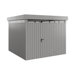 EcoStar Gerätehaus 'Euroline EFD10 S-Sk' graualuminium 277 x 277 cm