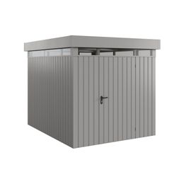 EcoStar Gerätehaus 'Euroline EFD6 S-Sk' graualuminium 229 x 277 cm