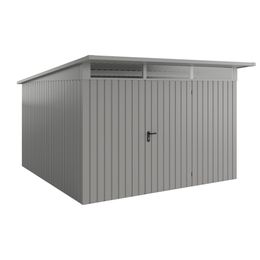 EcoStar Gerätehaus 'Euroline EPD14 S-Sk' graualuminium 325 x 358 cm