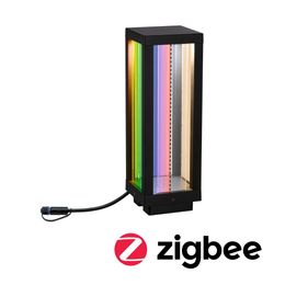 Paulmann LED-Außenleuchte 'Plug & Shine' anthrazit 2 W 10 x 30 x 10 cm