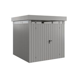 EcoStar Gerätehaus 'Euroline EFD5 S-Sk' graualuminium 237 x 229 cm