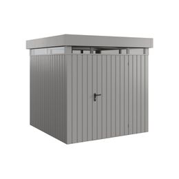 EcoStar Gerätehaus 'Euroline EFD5 S-Sk' graualuminium 237 x 229 cm