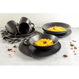 M&auml;ser M&Auml;SER Becher "Essential", &Oslash; 9cm x 11cm, 420ml, 6 tlg.schwarz, Trinkgef&auml;&szlig;e