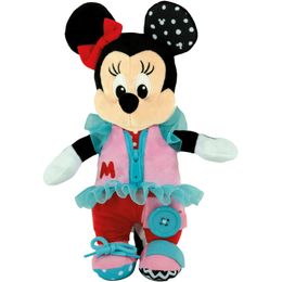 Clementoni Kinder Stoffpuppe "Disney Baby, Baby Minnie Dress up", bunt, Puppen