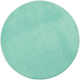G&ouml;zze Badematte G&Ouml;ZZE, H:18mm, gr&uuml;n, Polyester, Badematten, "Rio Premium", Badteppich, Uni Farben, waschbar, rechteckig & rund erh&auml;ltlich