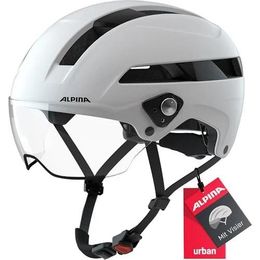 Alpina Soho Visor Helm white matt 51-56 cm