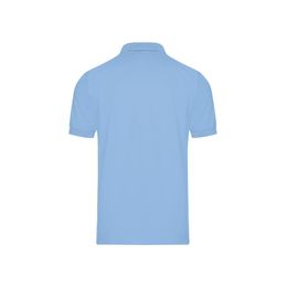 TRIGEMA M&auml;dchen Poloshirt "TRIGEMA Poloshirt DELUXE Piqu&eacute;", Gr. 80, blau, 100% Baumwolle, Basic, Shirts