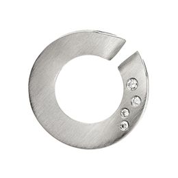 Jobo Damen Runder Anh&auml;nger "Platinanh&auml;nger 19 mm", SI = kleine Einschl&uuml;sse, Diamanten Platin 950platin 950, Diamanten, Platin 950, Schmuckanh&auml;nger,