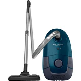Rowenta Bodenstaubsauger "Power XXL, Staubsauger mit Beutel, 900 W, 4,5 L Staubbeh&auml;lter", B:27,8cm H:26cm T:47,8cm, blau, Bodenstaubsauger, 8,80 m