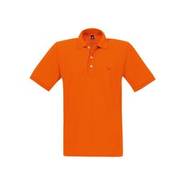 TRIGEMA Damen Poloshirt "TRIGEMA Poloshirt in Piqu&eacute;-Qualit&auml;t", orange, Basic, Gr. S, 100% Baumwolle, Shirts