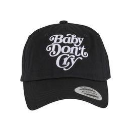 Damen Snapback Cap "Upscale by Mister Tee Upscale Baby don't Cry Dad Cap"schwarz, UPSCALE BY MISTER TEE, 100% Baumwolle, Caps