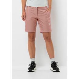 Jack Wolfskin Damen Shorts "HIKING ALPINE SHORT W", rosa, Gr. 40, OBERSTOFF: 87% POLYESTER, 13% ELASTHAN; LINING: 100% POLYESTER, Hosen