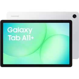 Samsung Tablet "Galaxy Tab A11+", Energieeffizienz: E (A-G), silber, 128 GB, ohne eSIM, Tablets_EBookReader