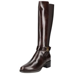 Nero Giardini Damen Stiefel "Nero Giardini Stiefel Leder/Textil", Gr. 39moro, Leder, Textil, Schuhe