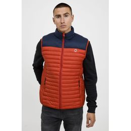 Blend Herren Steppweste "BHKaliko"chili, Gr. XL, unifarben, 100% Nylon, Westen, Colorblock-Steppweste