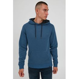 Blend Herren Kapuzenpullover "BHHarrison", blau, Gr. XXL, unifarben, Sweatware, 50% Baumwolle, 50% Polyester, Pullover, L&auml;ssiger Hoodie mit Kapuze