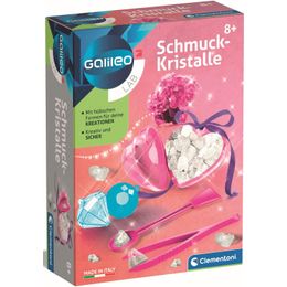 Clementoni Kinder Experimentierkasten "Galileo, Schmuckkristalle", bunt, Experimentierkästen, Made in Europe