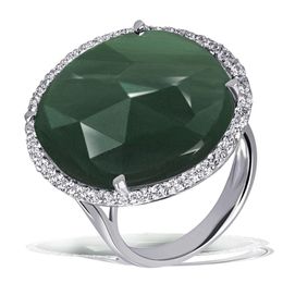 Goldmaid Damen Silberring, Silber 925 (Sterlingsilber)silberfarben, Silber 925 (Sterlingsilber), Fingerringe, 925 Sterlingsilber 1 Aventurin 46 weiße