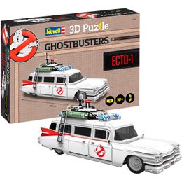 Revell Kinder 3D-Puzzle "Ghostbusters Ecto-1", bunt, B:13cm H:11cm T:33,5cm, Puzzles