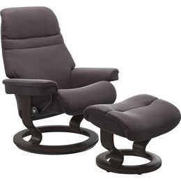 Relaxsessel stressless, B:79cm H:103cm T:73cm, rot, Leder BATICK: BATICK ist ein leicht korrigiertes, durchgefärbtes und genarbtes Möbelleder, bei