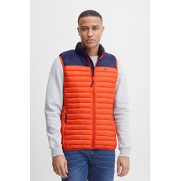 Blend Herren Steppweste "BHWaistcoat"paprika, Gr. M, unifarben, 100% Nylon, Westen, Stilvolle Steppweste