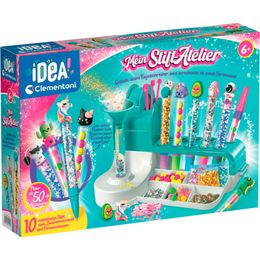 Clementoni Jungen Kreativset "idea Mein Stift-Atelier", bunt, Kunststoff, Kreativsets, Made in Europe