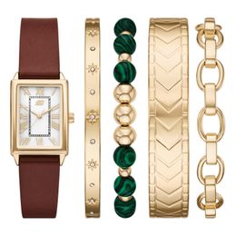 Skechers Damen Quarzuhr "SETS"braun, Armbanduhren, Armbanduhr, Damenuhr, Ideal auch als Geschenk, analog