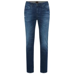 BOSS Orange Herren Regular-fit-Jeans "Re Maine"medium blau429, Gr. 36, unifarben, Denim/Jeans, Obermaterial: 99% Baumwolle, 1% Elasthan, Jeans,