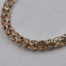 Firetti Damen Armband "Schmuck Geschenk Sparkly Armkette", 36cm, Metallmix, gold, Metallmix, Armb&auml;nder, mit Glasstein